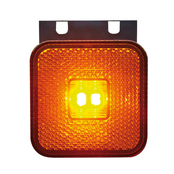 Strands Side marker LED 12-24V,incl. angle bracket E-approved - Strands