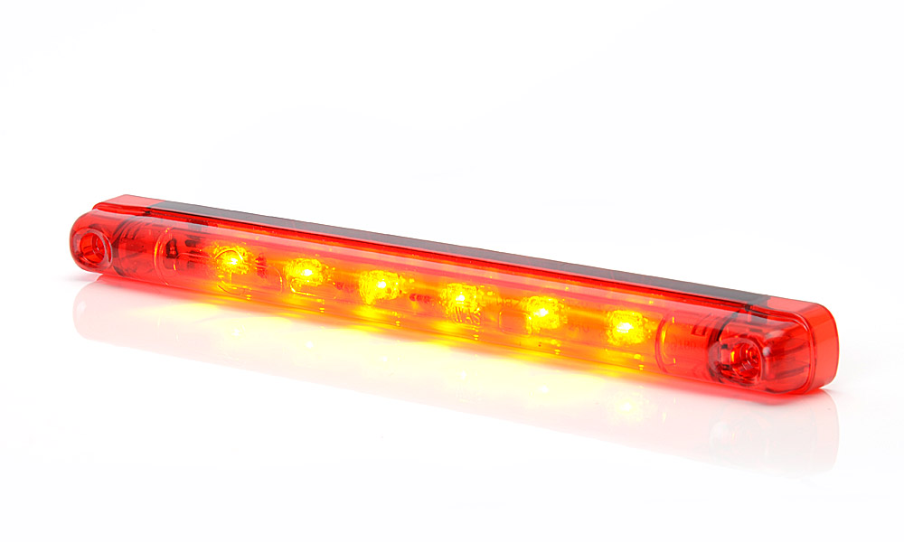 Strands Fiberoptic Reverse/Fog LED,237mm long 12-24V - Strands