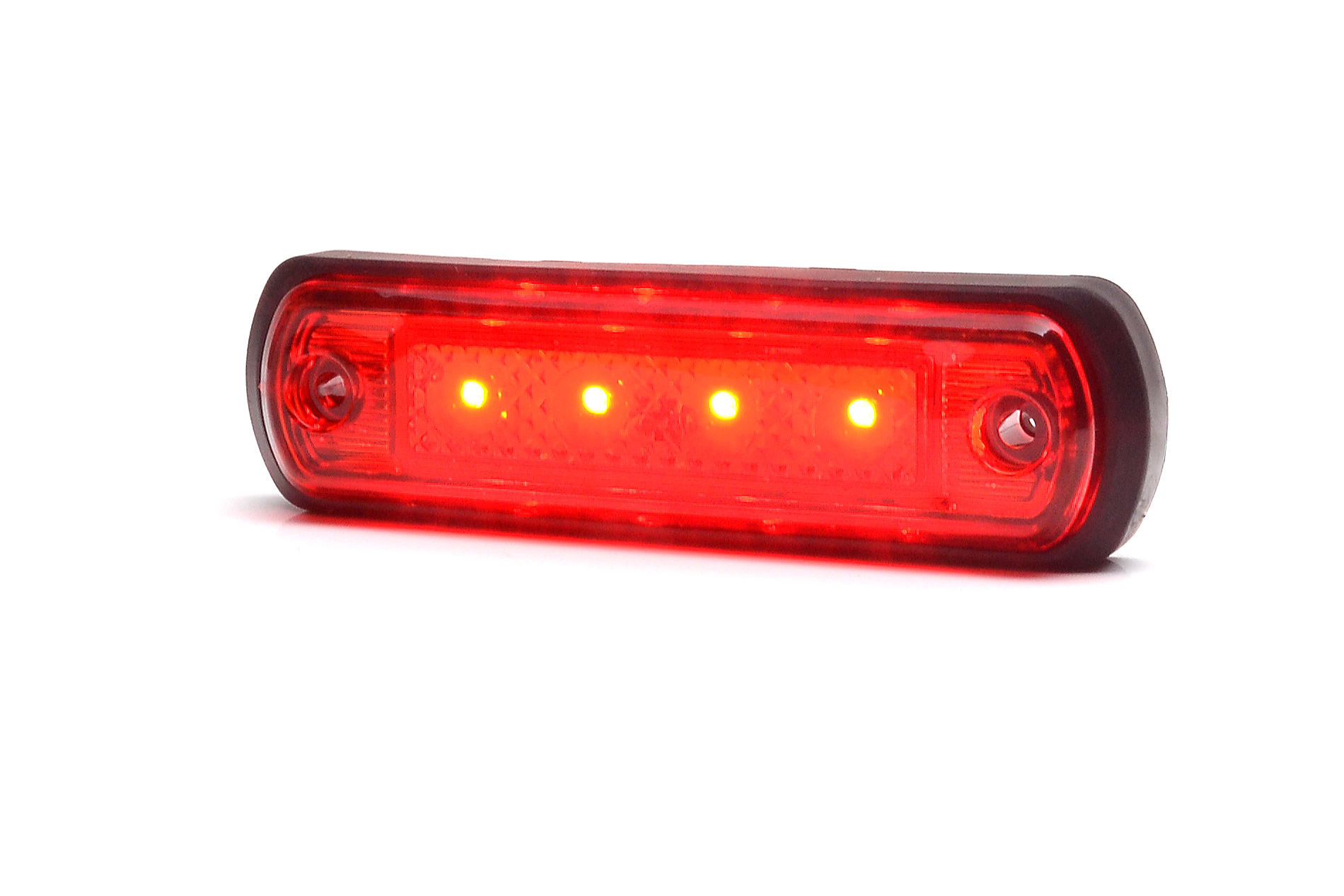Strands Position light red LED,12-24V DC, IP66/68 - Strands