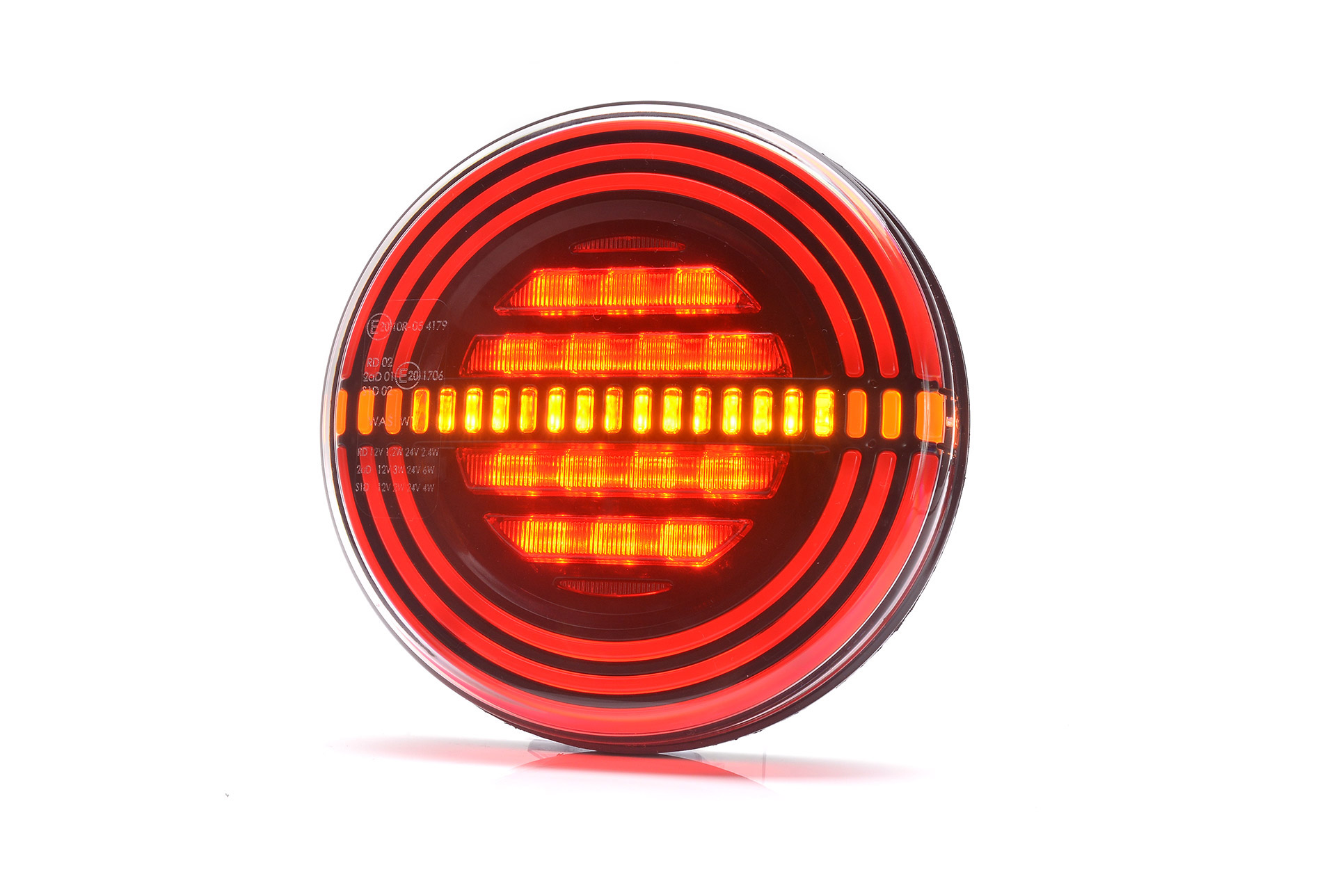 Strands Tail light 3 func. LED universal - Strands