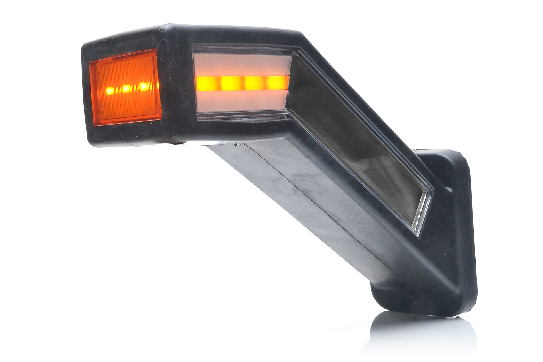 RUBBERARM LED RIGHT,WITH INDICATOR - Strands