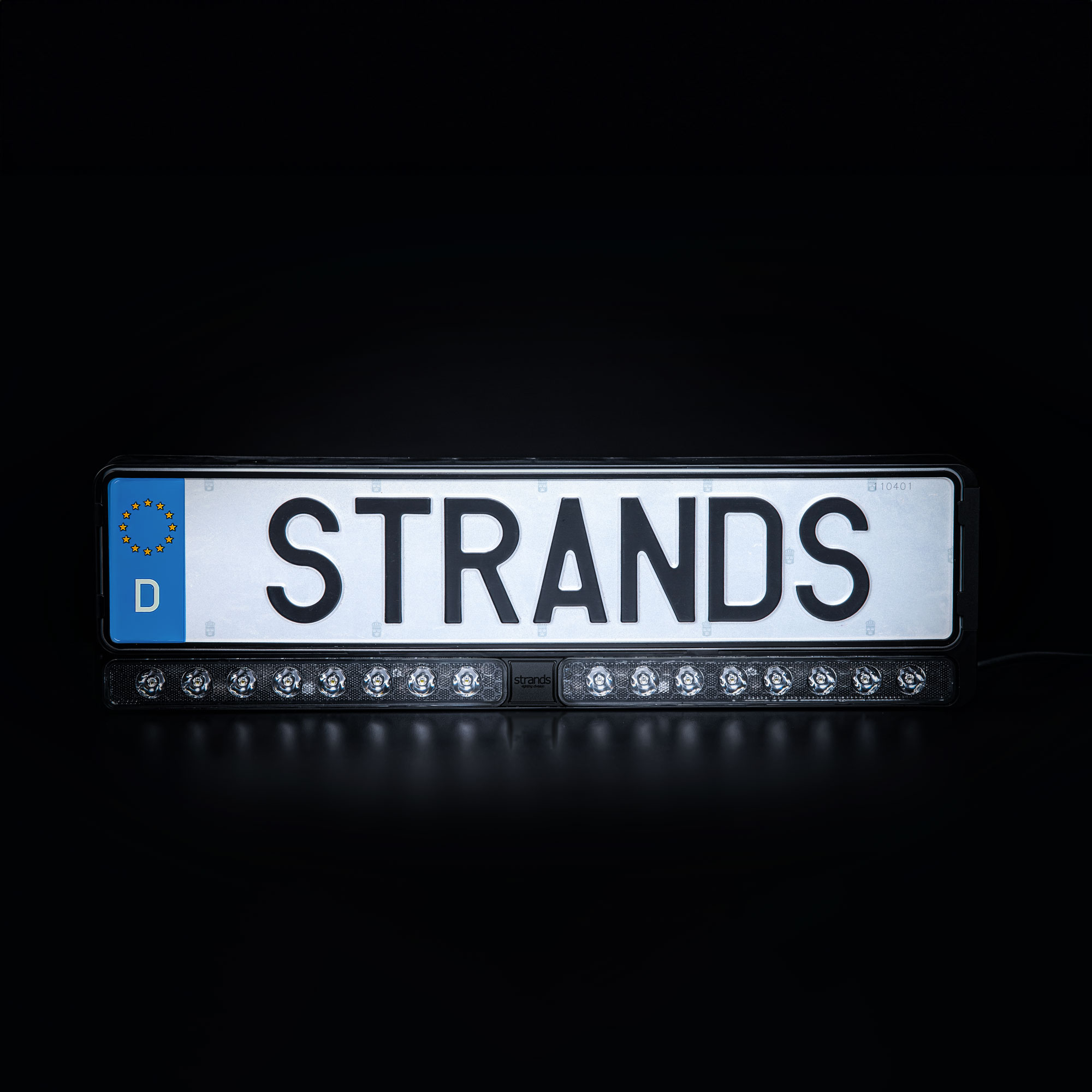 Nuuk E-line license plate led bar - Strands