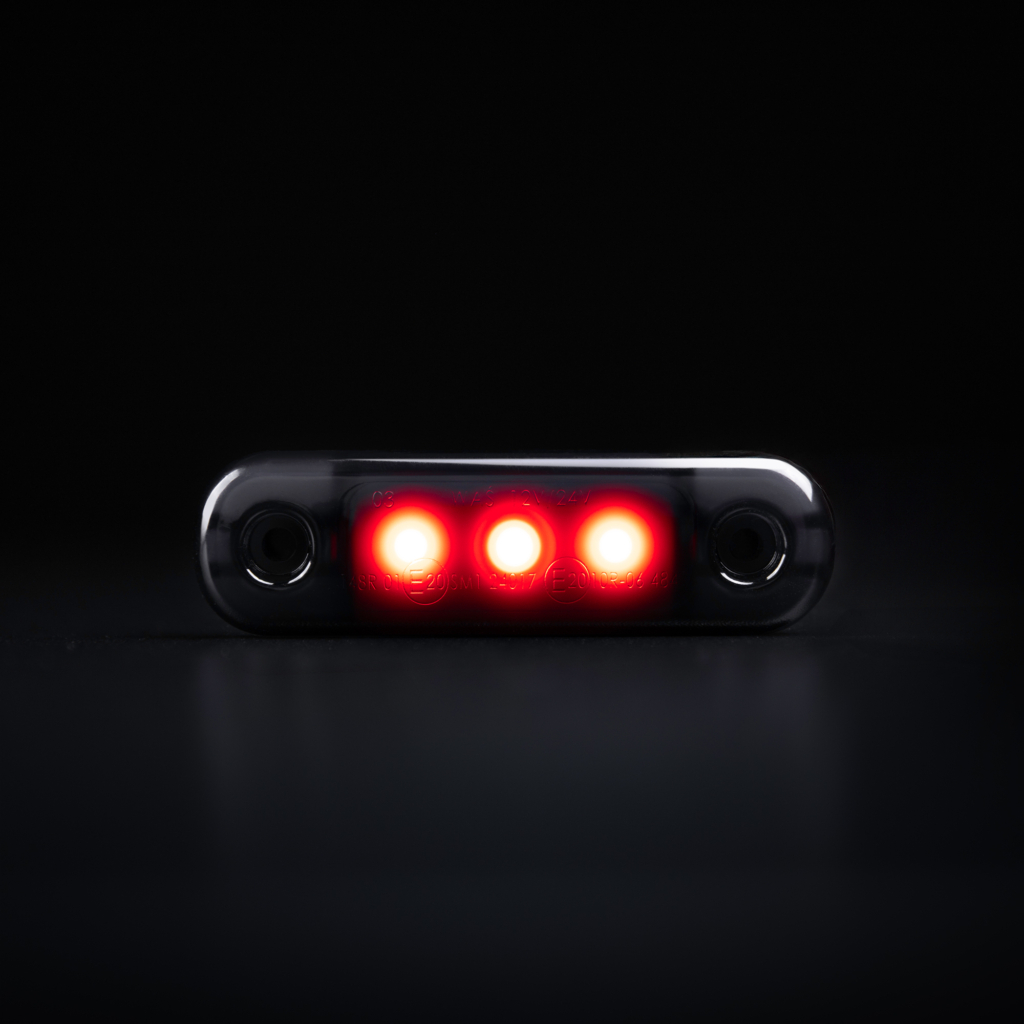 DARK KNIGHT SUPER DARK SLIM RED POSITION LIGHT - Strands